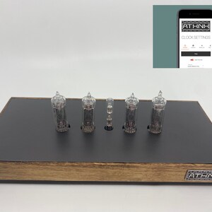 Series A-large: Nixie Clock-nixie Tube Clock-vintage Retro Table Clock ...