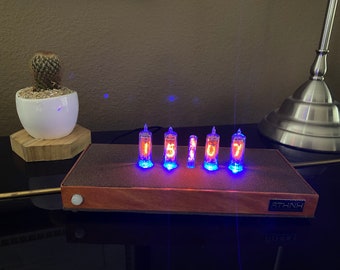 Small Nixie Clock - Etsy