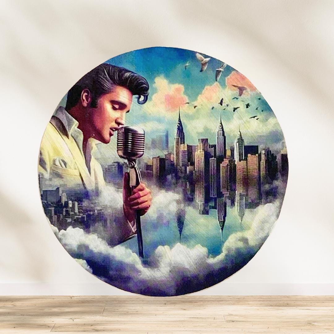 Elvis Presley Coaster - Etsy