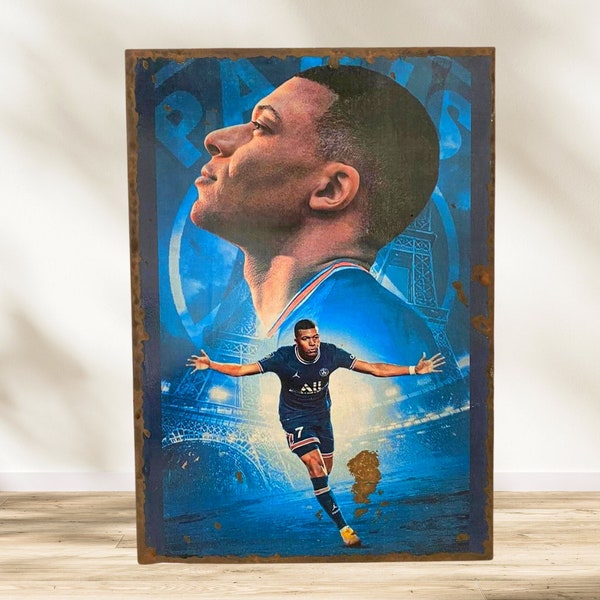 Kylian Mbappé Painting - Etsy