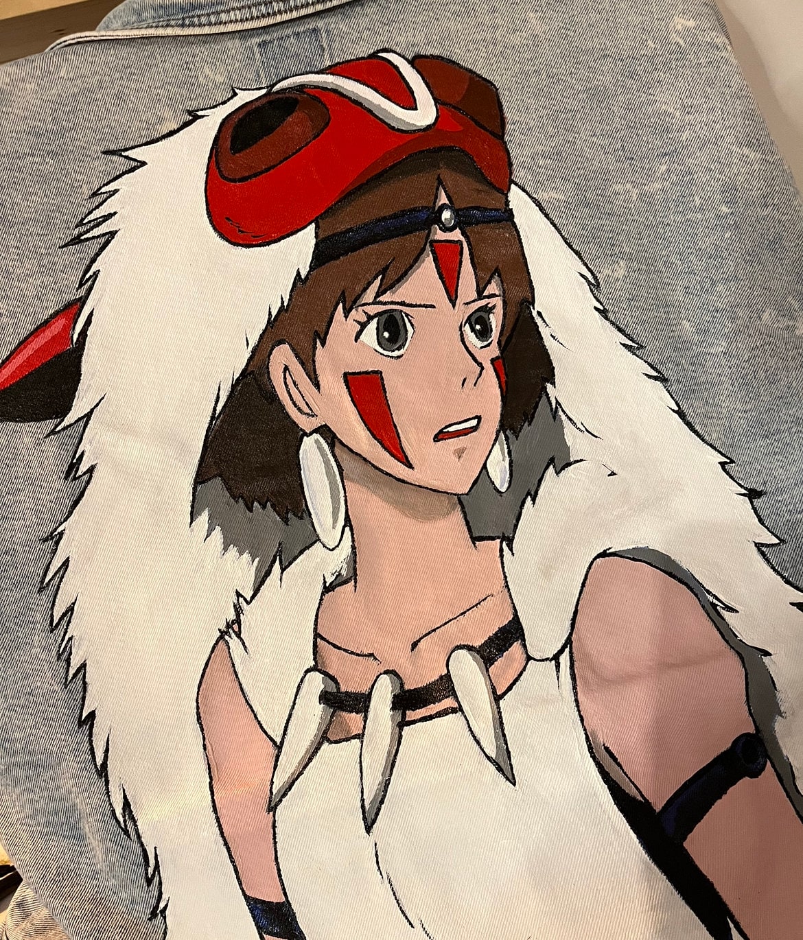 Custom Studio Ghibli Denim Jacket - Etsy