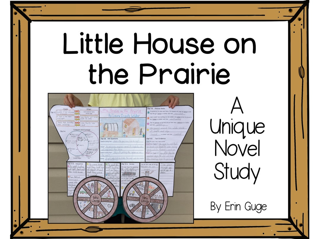 Little House on the Prairie: A Unique Novel Study - Etsy