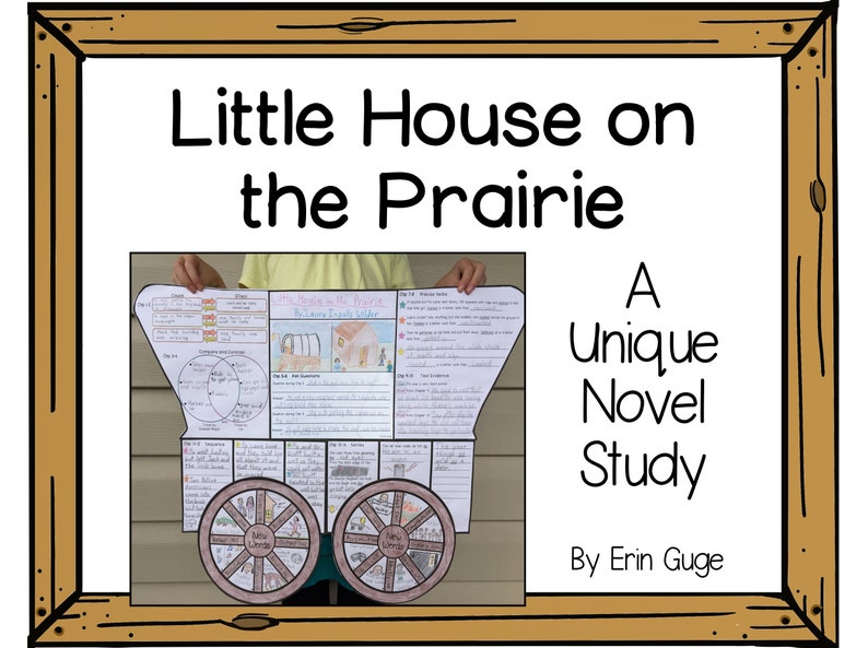 Little House on the Prairie: A Unique Novel Study - Etsy