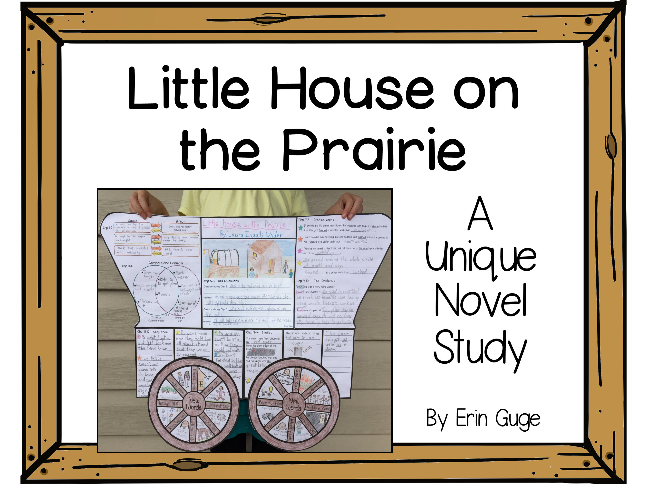 Little House on the Prairie: A Unique Novel Study - Etsy