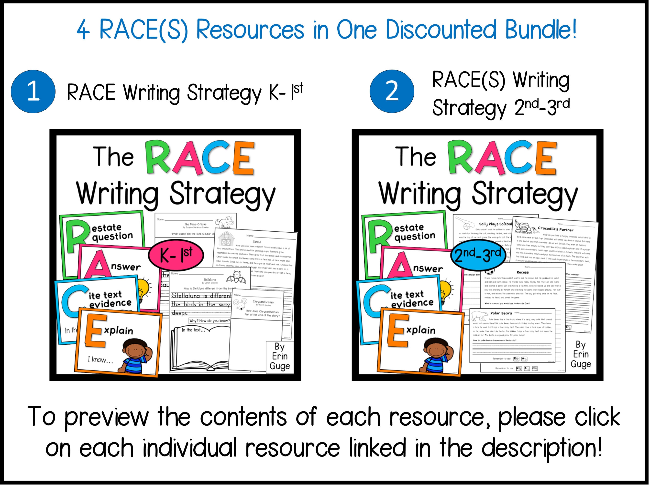 RACE Writing Strategy MEGA BUNDLE - Etsy
