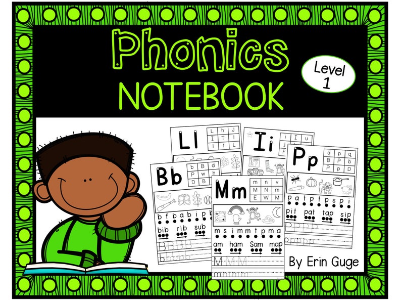Phonics Notebook: Individual Letter Sounds - Etsy