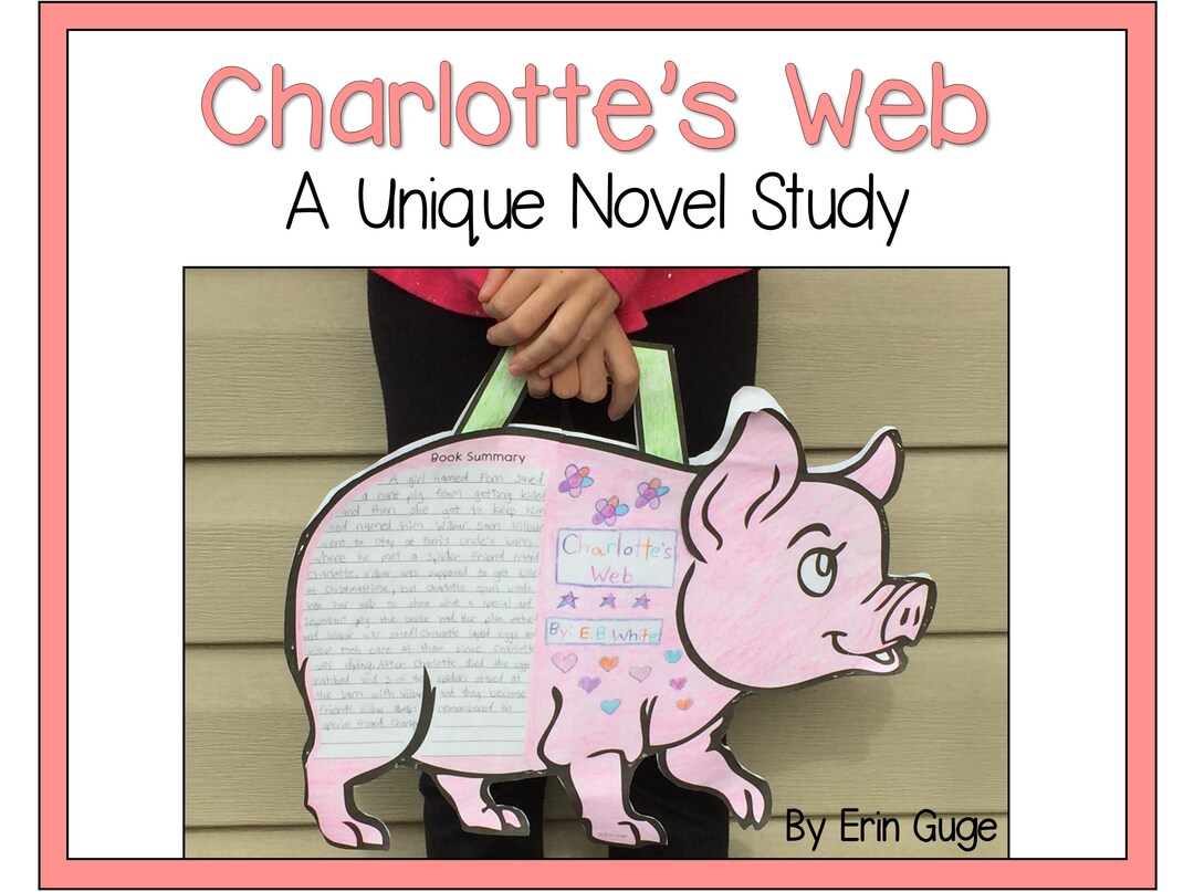 Charlotte's Web: A Unique Novel Study - Etsy