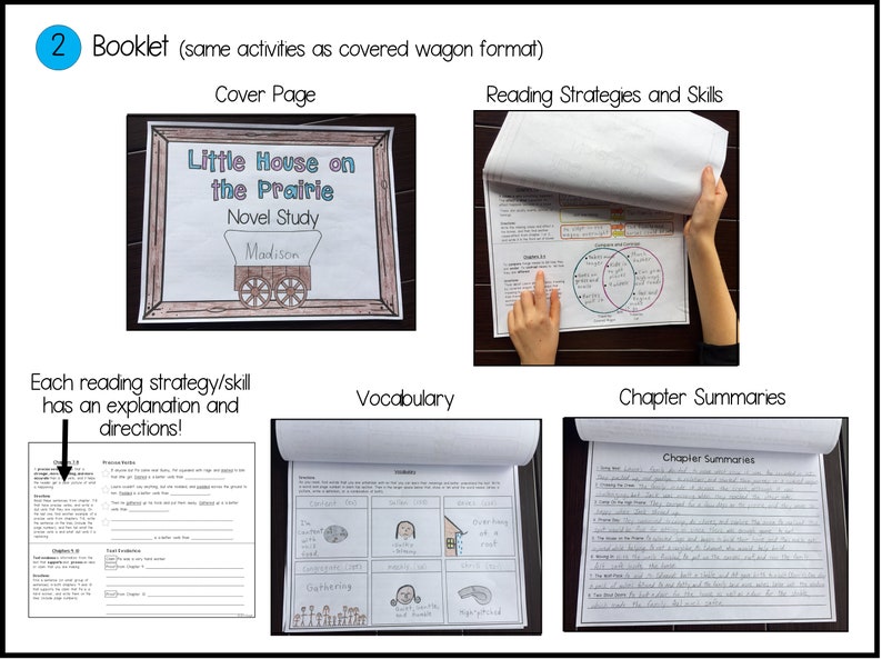 Little House on the Prairie: A Unique Novel Study - Etsy