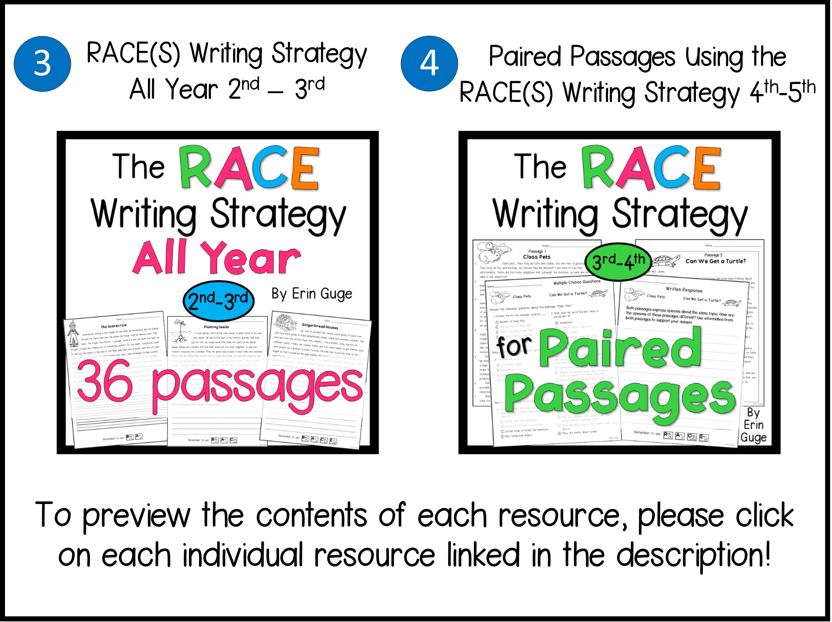 RACE Writing Strategy MEGA BUNDLE - Etsy