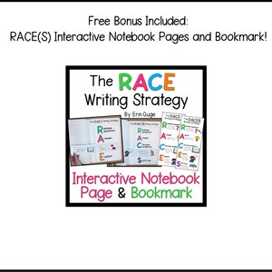 RACE Writing Strategy MEGA BUNDLE - Etsy