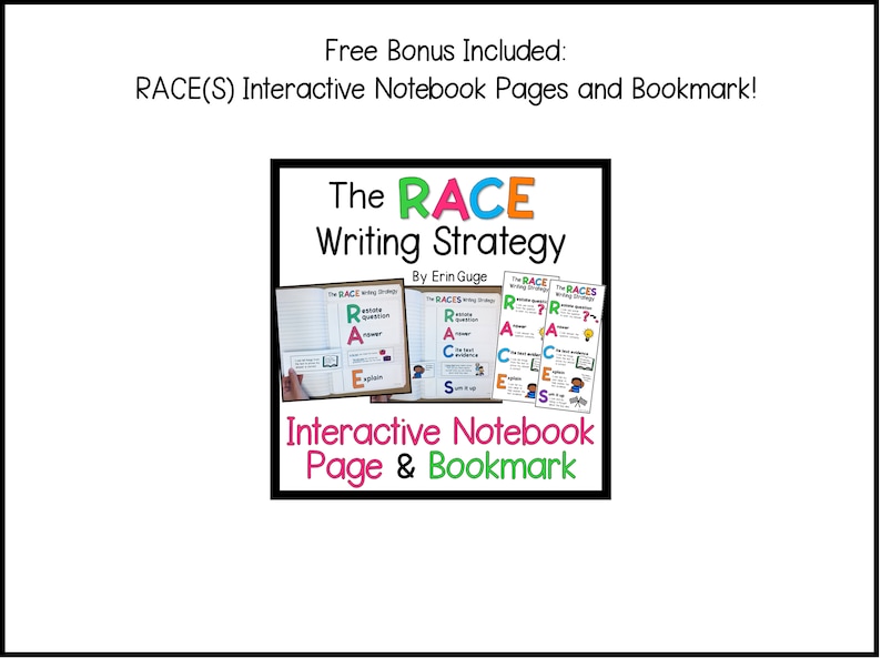 RACE Writing Strategy MEGA BUNDLE - Etsy