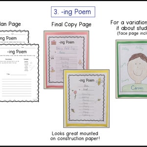 Poetry Writing: 3 Kinds of List Poems - Etsy