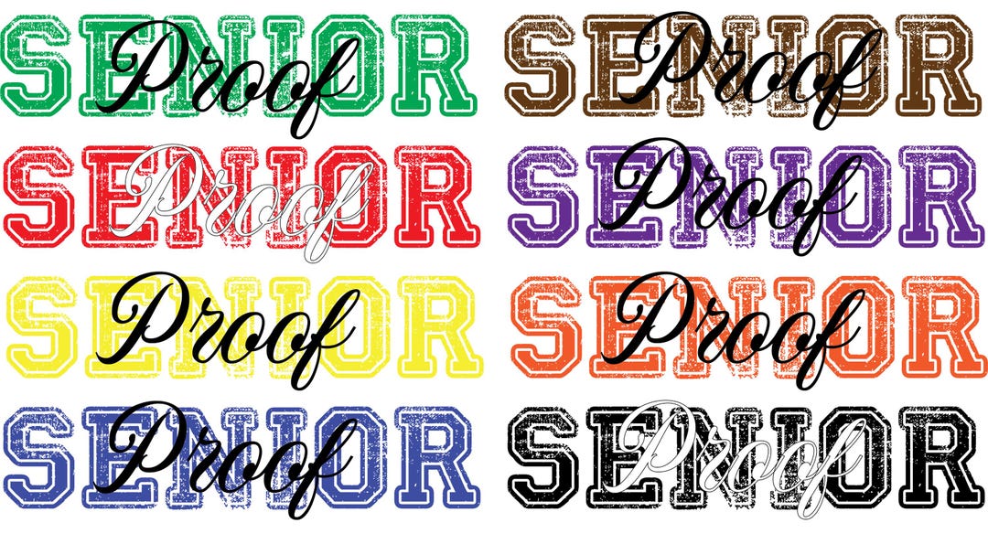 Distressed SENIOR SVG - Etsy