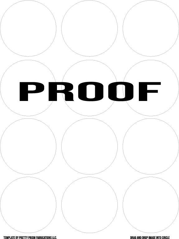 2.25" Button Template - Etsy