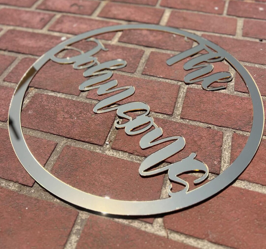 24” God Mirror Hoop Sign - Etsy