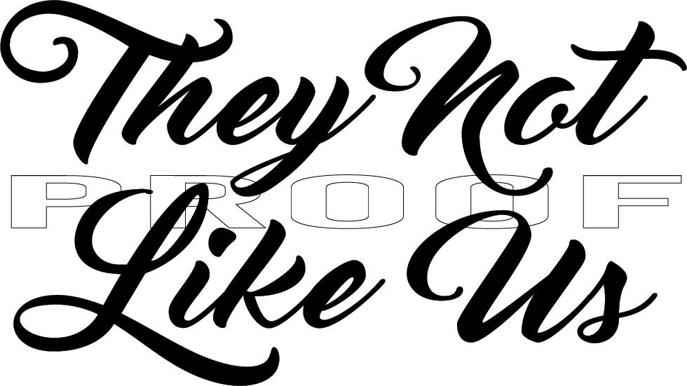 They Not Like Us SVG - Etsy