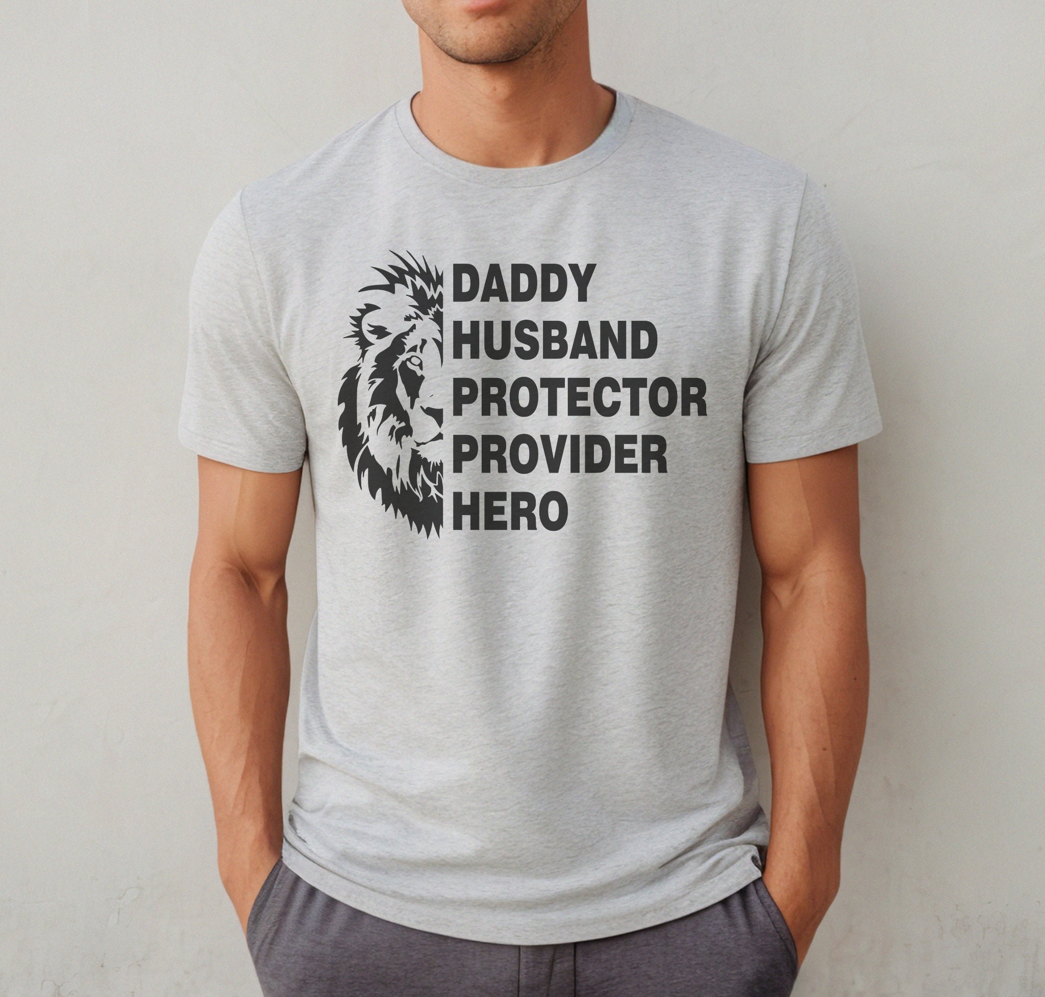 Daddy Husband Protector Provider Hero Shirt Fathers Day Shirt - Etsy