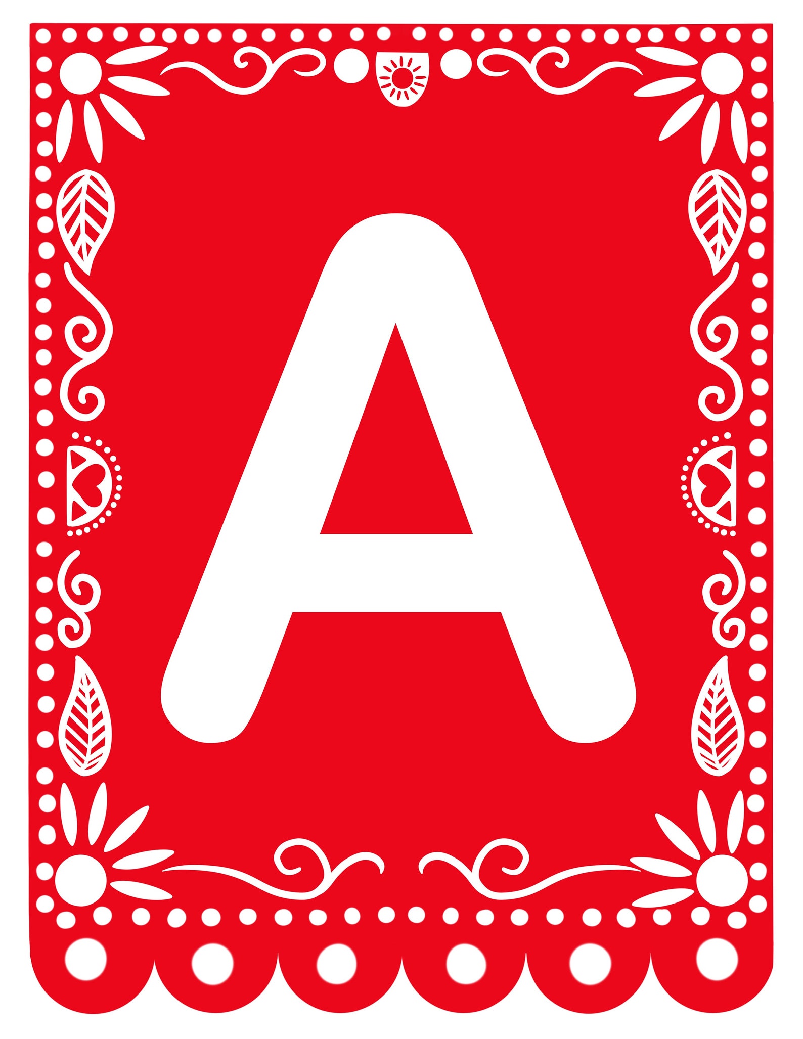 Spanish Alphabet Banner/poster, Printable Banner, Rainbow Banner ...