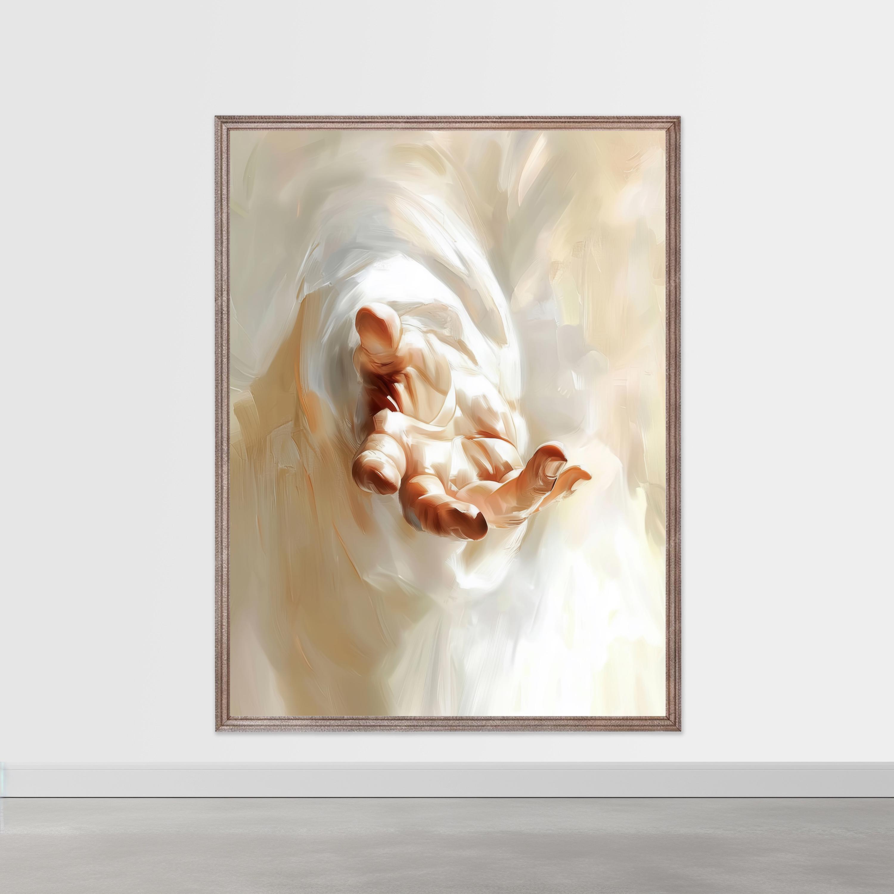 By His Wounds - Jesus Christ's Hands Digital Art, Nail Prints Painting ...