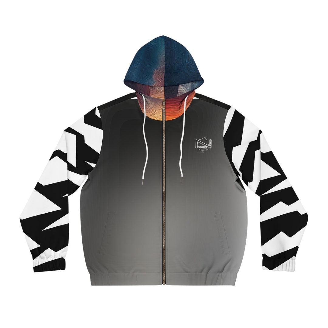 Nitrovortex Faded Gunmetal Zip Hoodie - Etsy