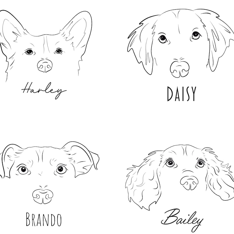 Dog Nose Tattoo - Etsy