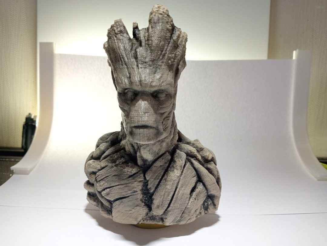 Groot 3d Printed Model - Etsy