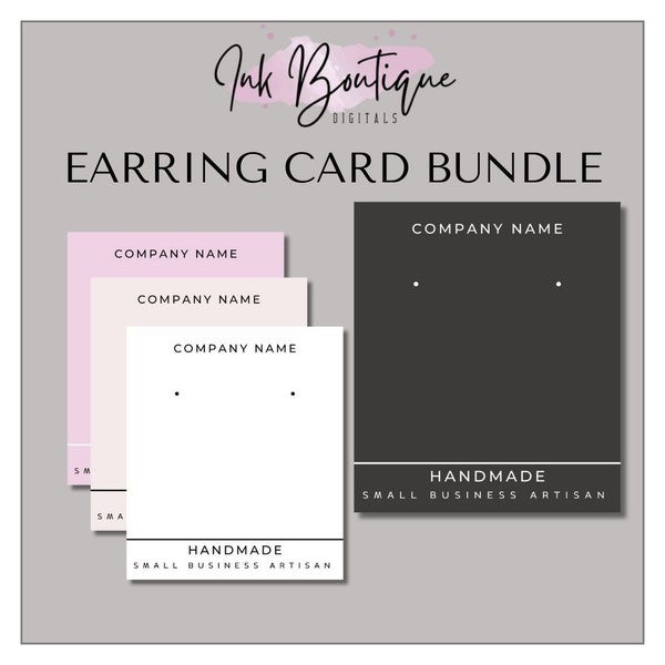 Earring Cards - Etsy