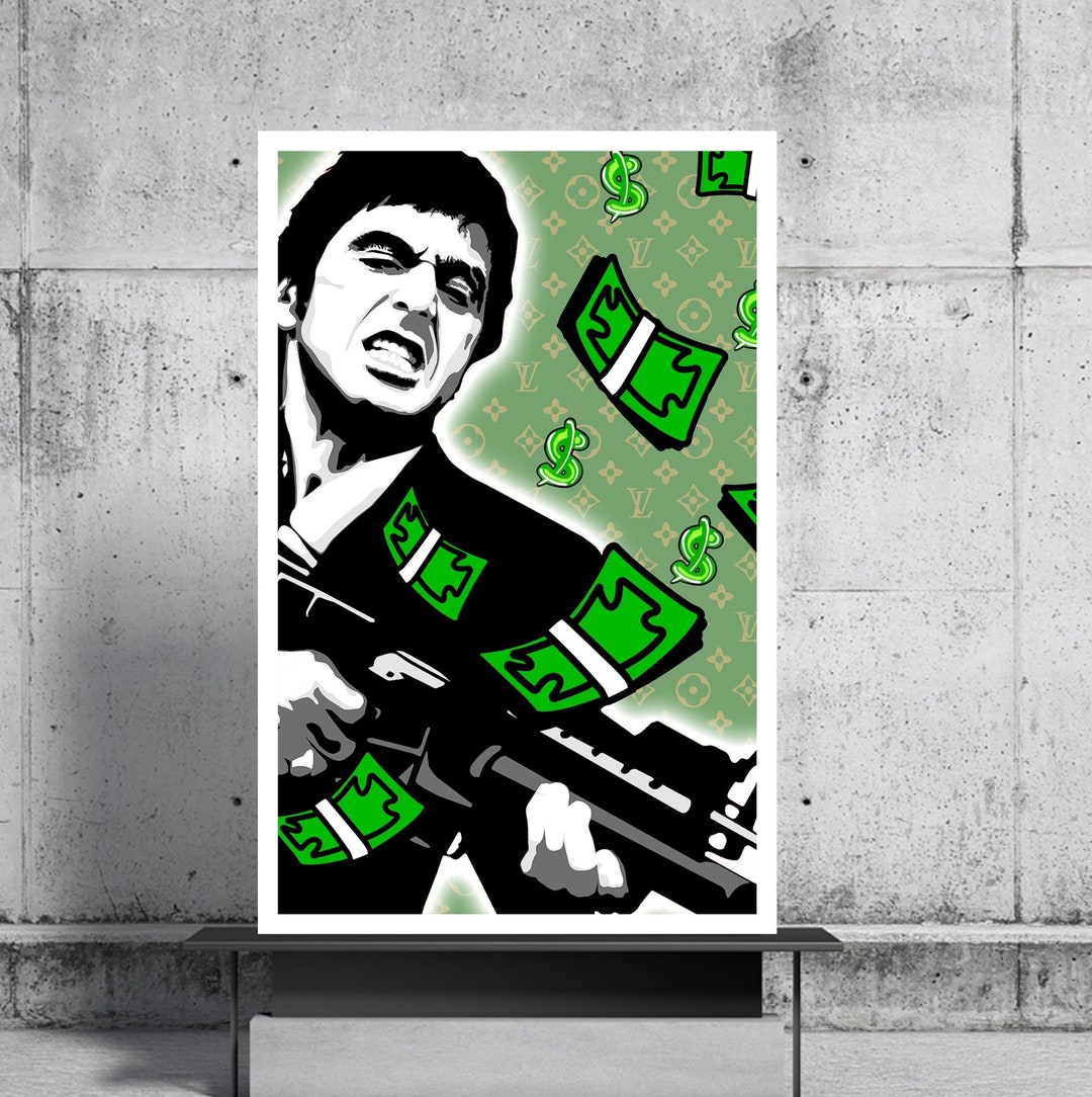 Scarface Wall Art Monopoly Kaws Poster Money Sign Hypebeast - Etsy Canada