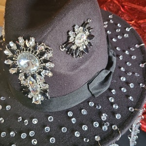 Custom Jeweled Rhinestone Hats All Occasion Variety Fun Adult Summer ...