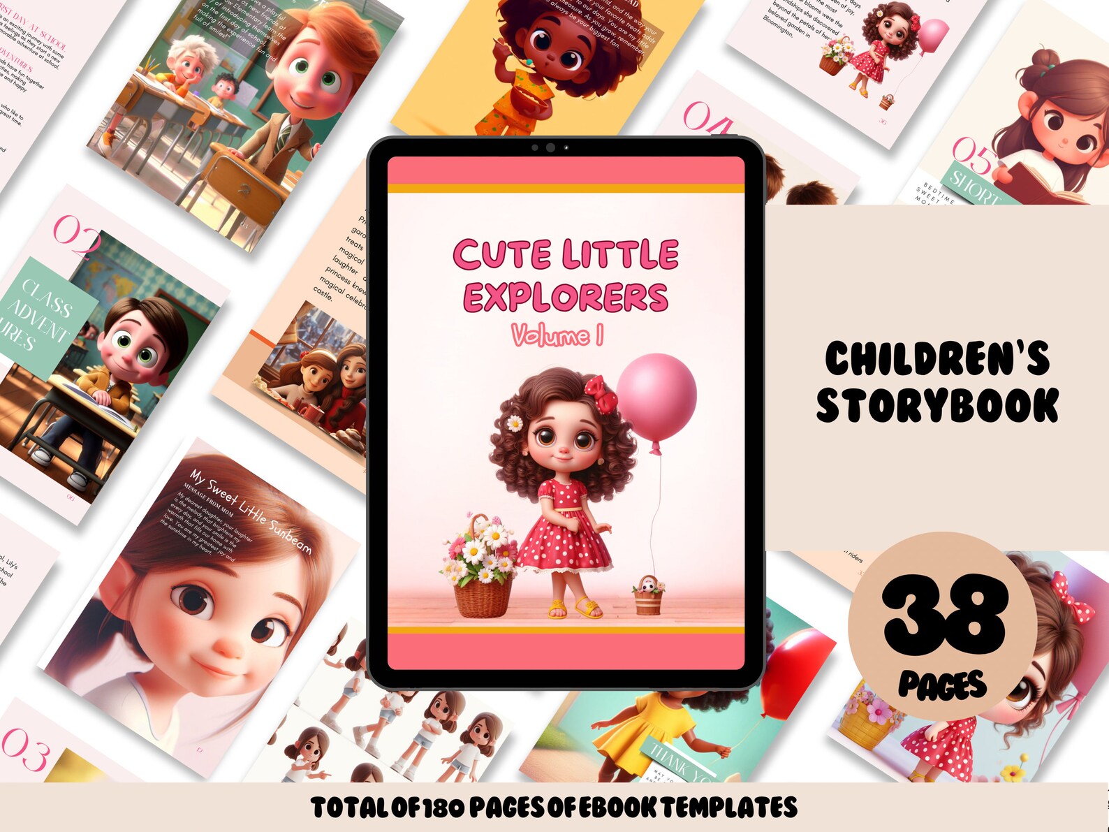 Children's Storybook Bundle: 100+ Pages, Canva Editable (digital ...