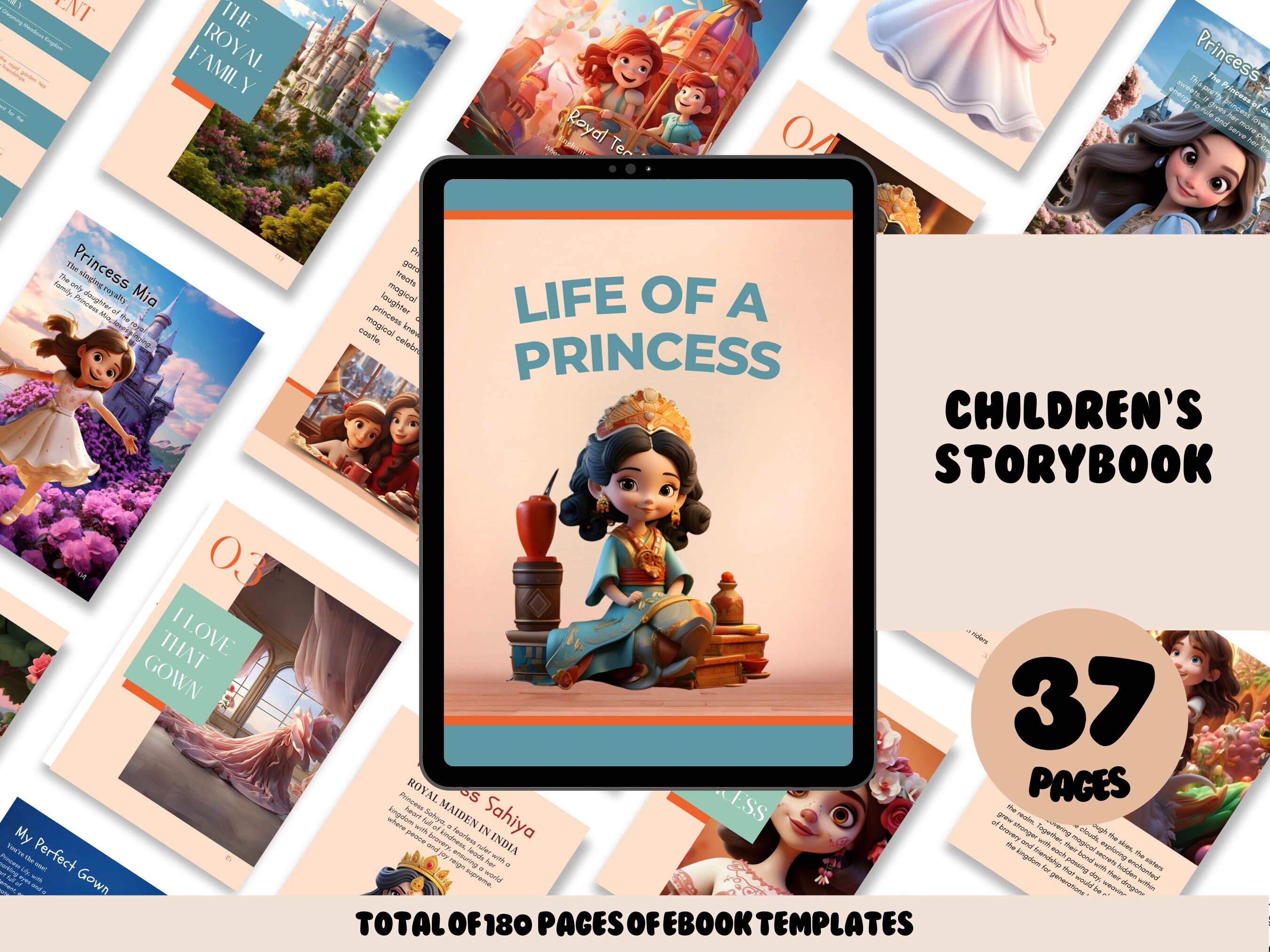Children's Storybook Bundle: 100+ Pages, Canva Editable (digital ...