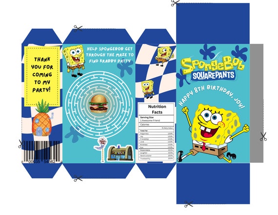 Cereal Box Maze Circle