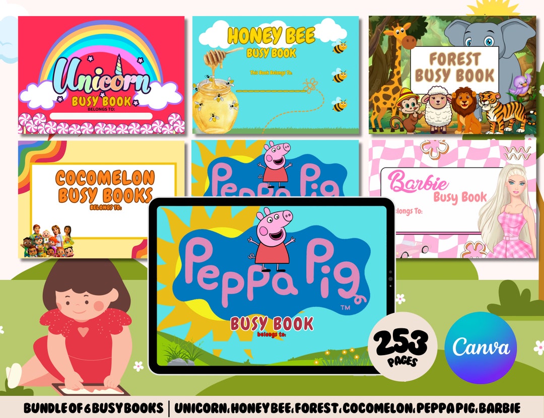 Bundle of Ultimate 6-in-1 Book (253 Pages) - Digital Download, Canva ...