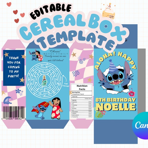 Lilo and Stitch Party Boxes - Etsy