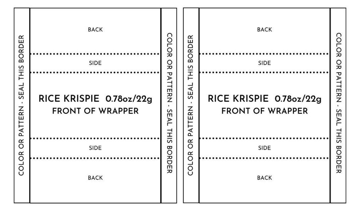 Editable M&ms Template, Packaging Template, 8.5 X 11 Sheet Instant ...