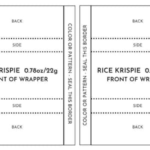 Editable M&ms Template, Packaging Template, 8.5 X 11 Sheet Instant ...