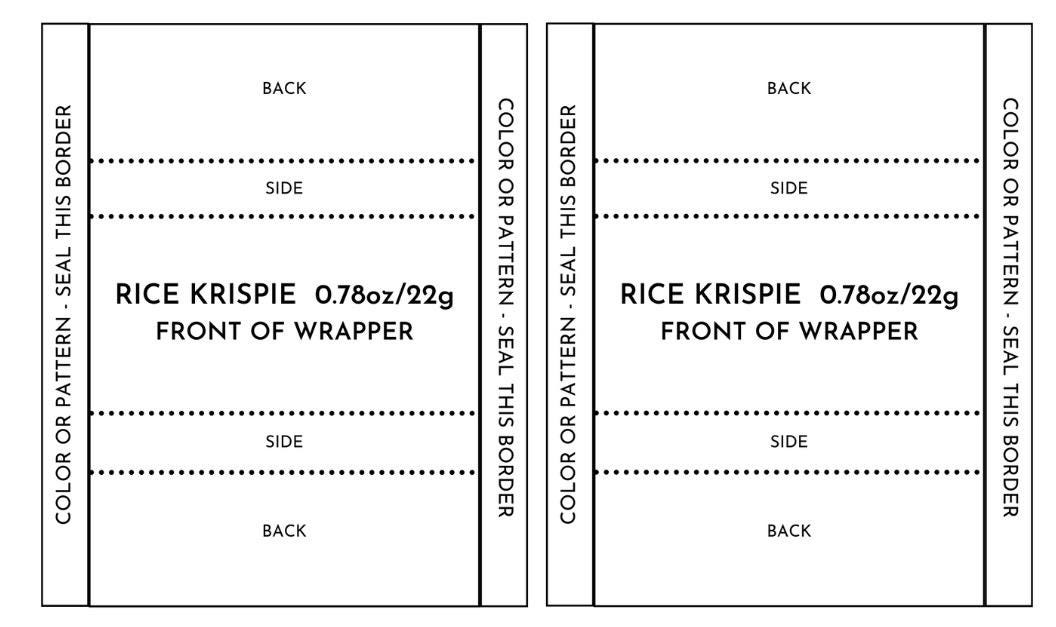 Editable M&ms Template, Packaging Template, 8.5 X 11 Sheet Instant ...