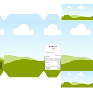 Editable Cereal Box Template: Custom Party Favor (instant Download) - Etsy