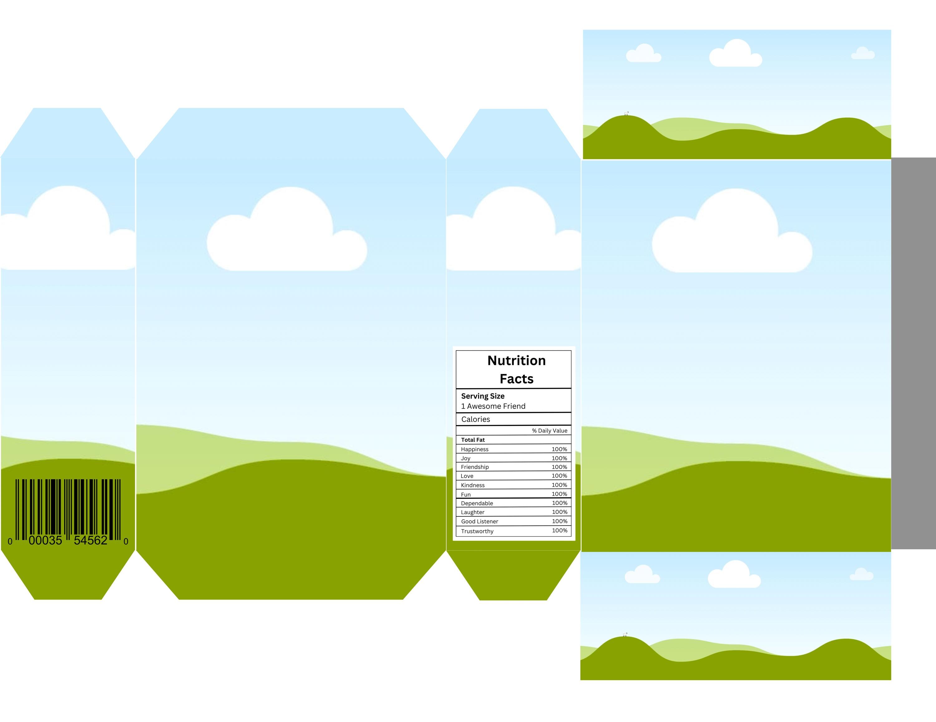Editable Cereal Box Template: Custom Party Favor (instant Download) - Etsy