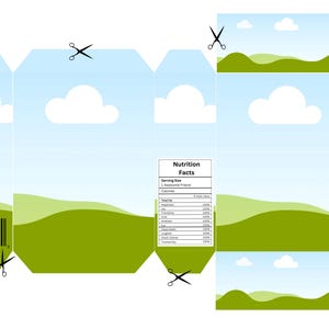 Editable Cereal Box Template: Custom Party Favor (instant Download) - Etsy