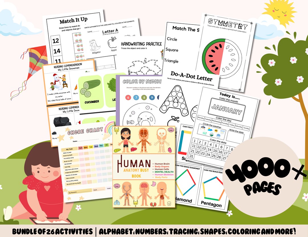 Bundle of Ultimate 26-in-1 (4000+ Pages) - Digital Download, Editable ...