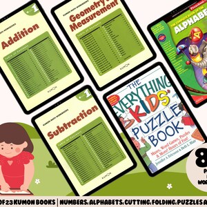 Kumon Workbook Bundle: 23 Engaging Activity Books for Ages 2-8 (digital ...
