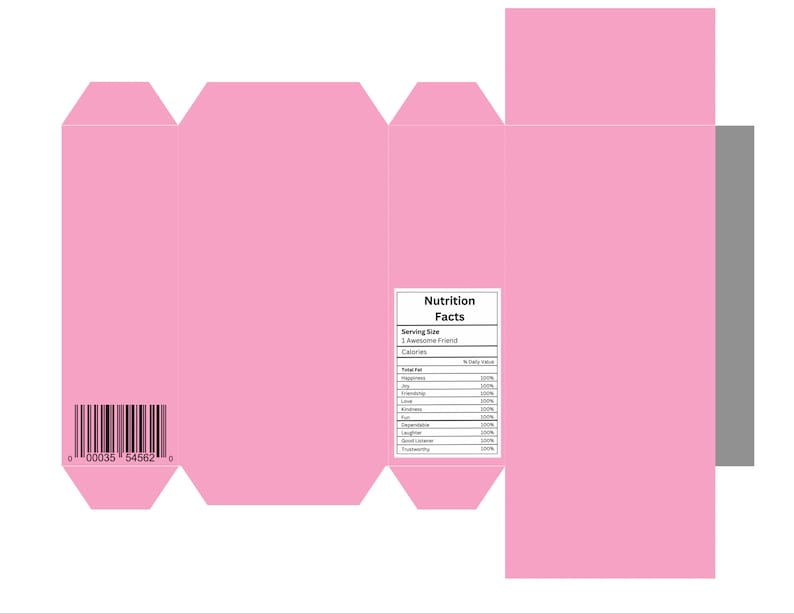 Editable Cereal Box, Cereal Box Template 0.95oz, Cereal Packaging ...