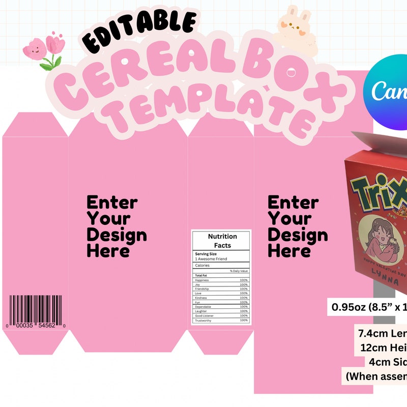 Cereal Boxes Box - Etsy