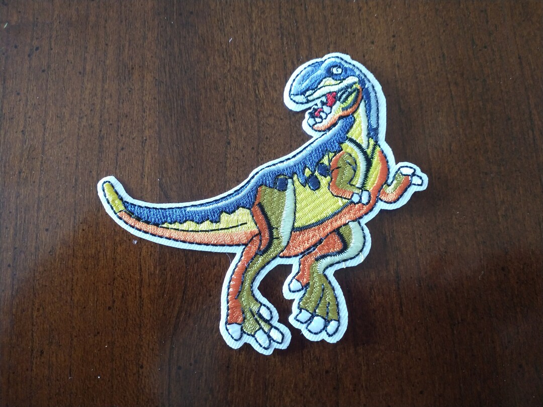 Vintage Tyrannosaurus Dinosaur Patch Iron On - Etsy