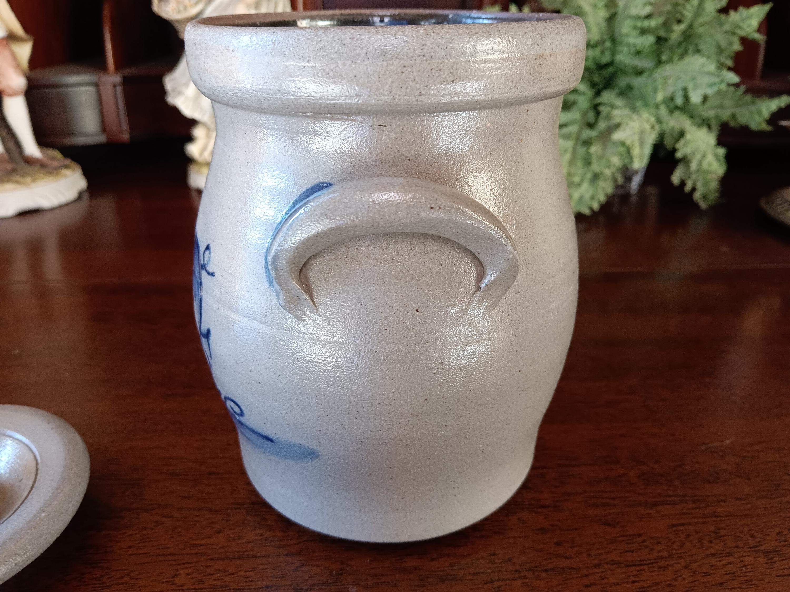 Vintage Rowe Pottery Works Canister Running Pig Motif 2003 - Etsy
