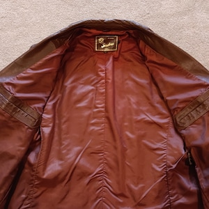 Vintage Sundance Men's Brown Leather Jacket Size 46 - Etsy