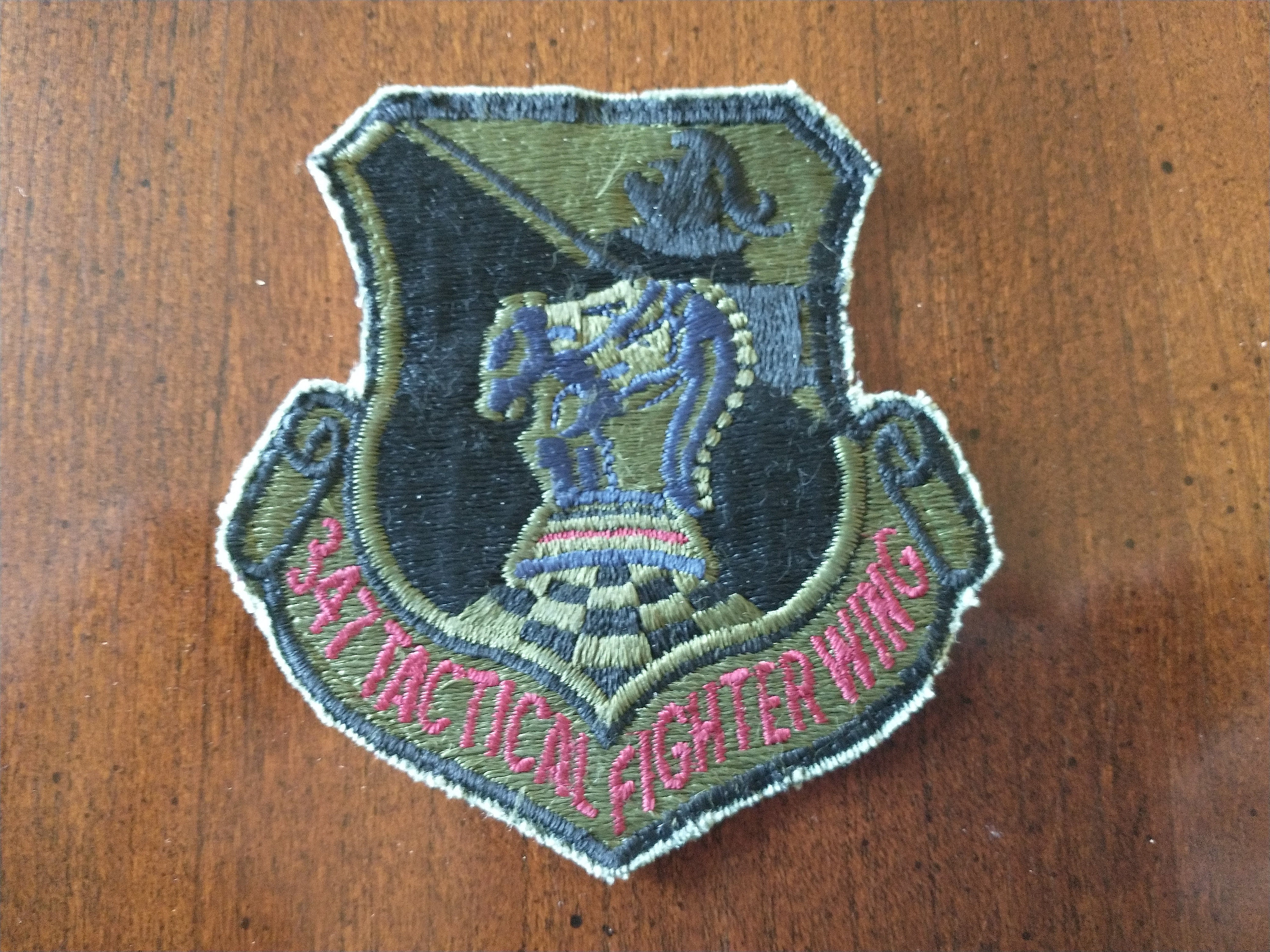 Vintage 347th Tactical Fighter Wing Patch - Etsy