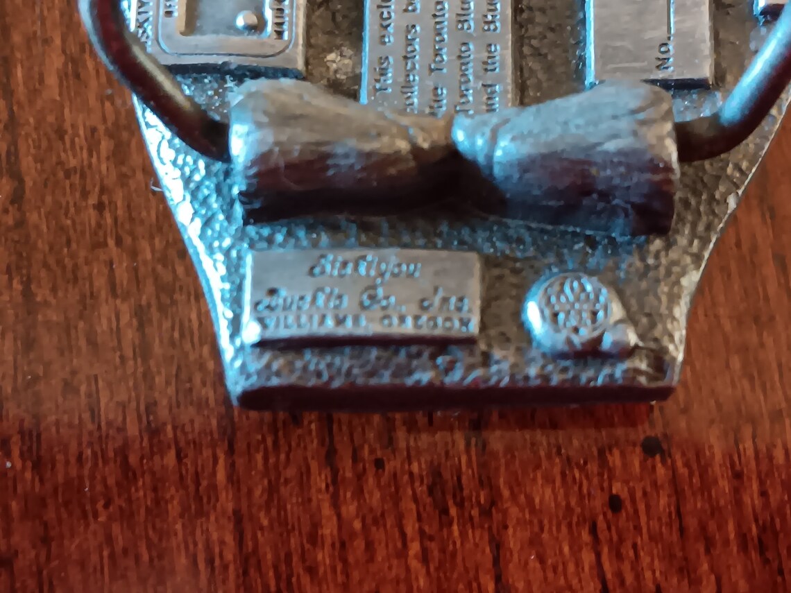 Vintage Toronto Blue Jays Belt Buckle Siskiyou 1987 Limited Edition - Etsy