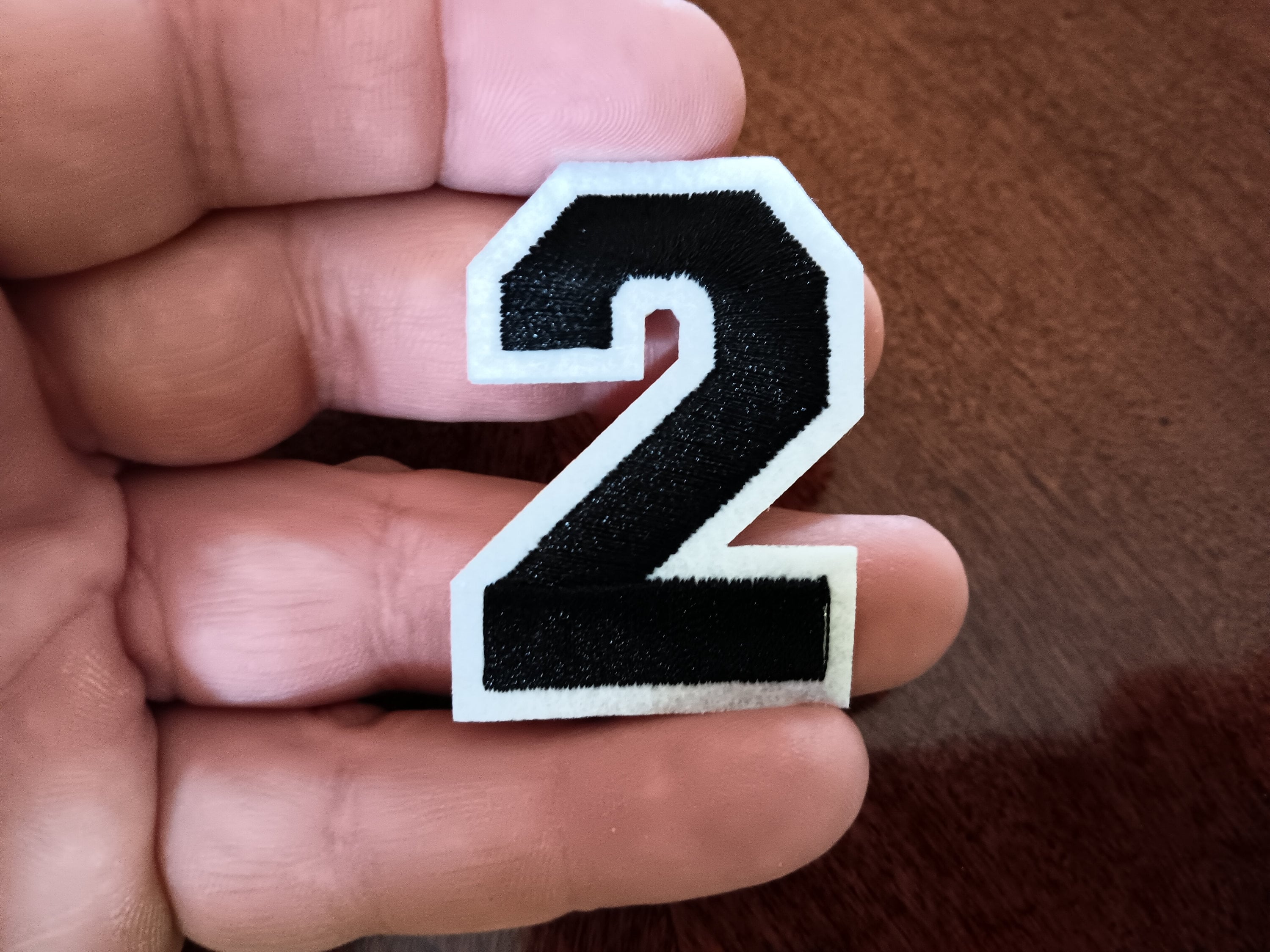 Vintage Number 2 Patch Iron On - Etsy